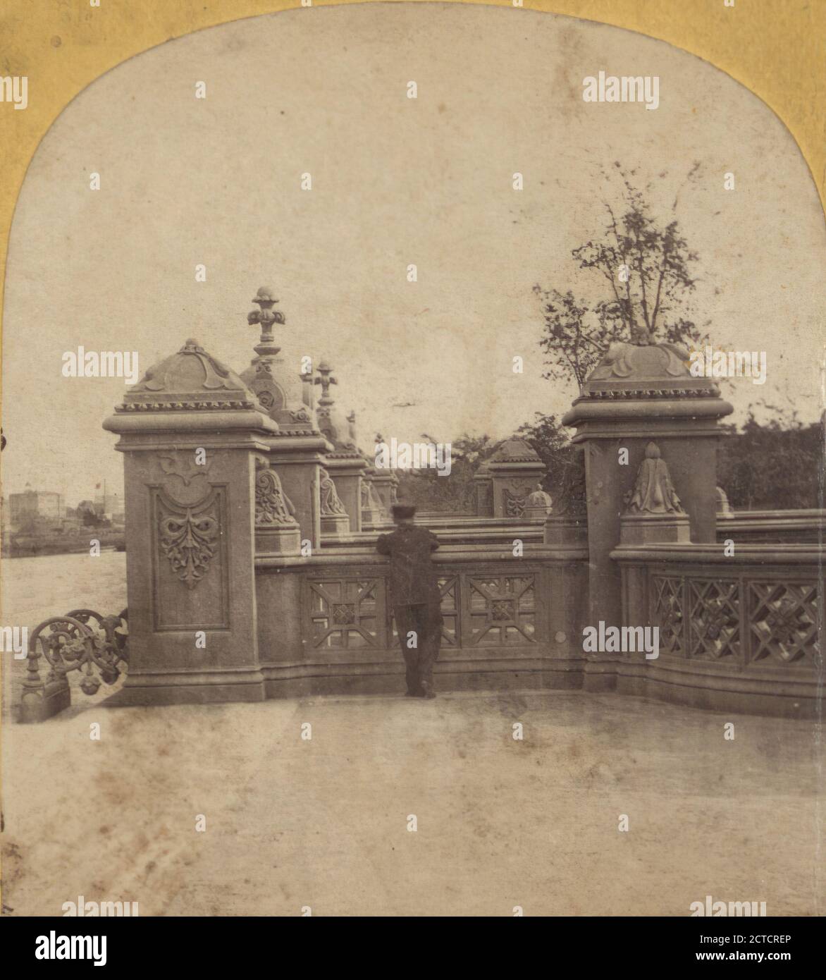 Stonework terrace central park hi-res stock photography and images - Alamy