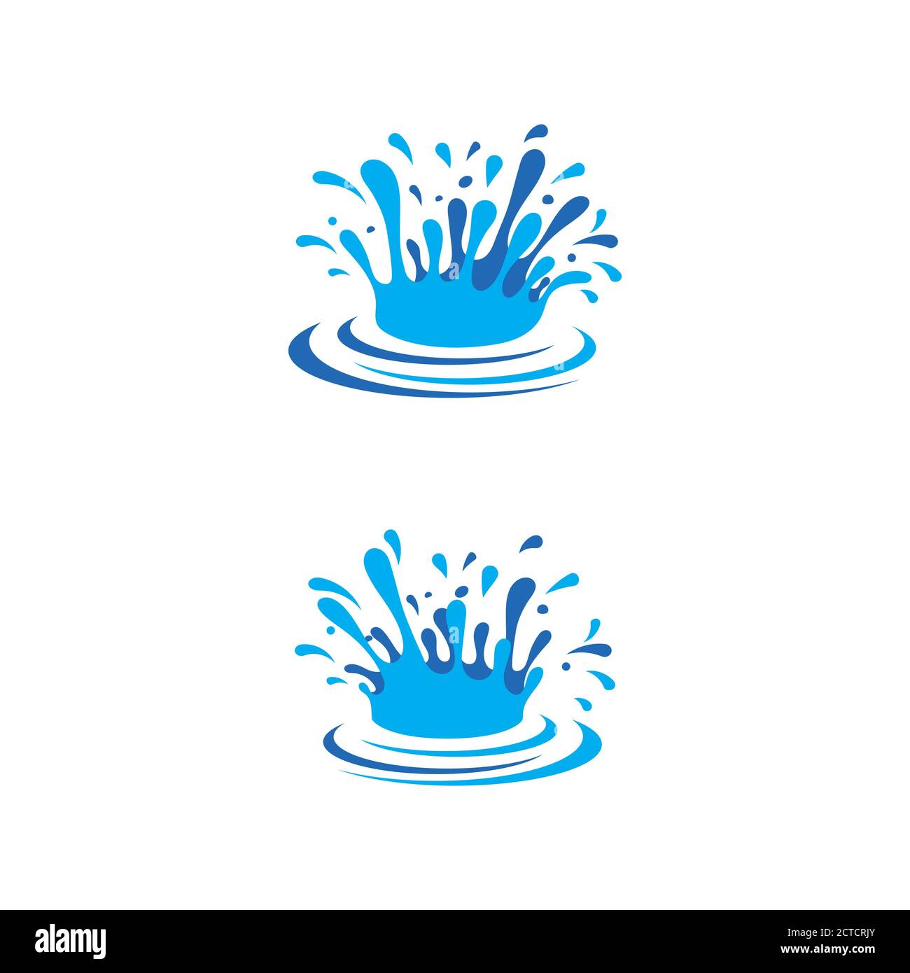 water splash icon vector illustration design template Stock Vector ...