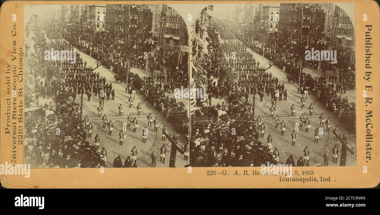 G.A.R Review, Sept. 5, 1893, Indianapolis, Ind., U.S.A., still image ...