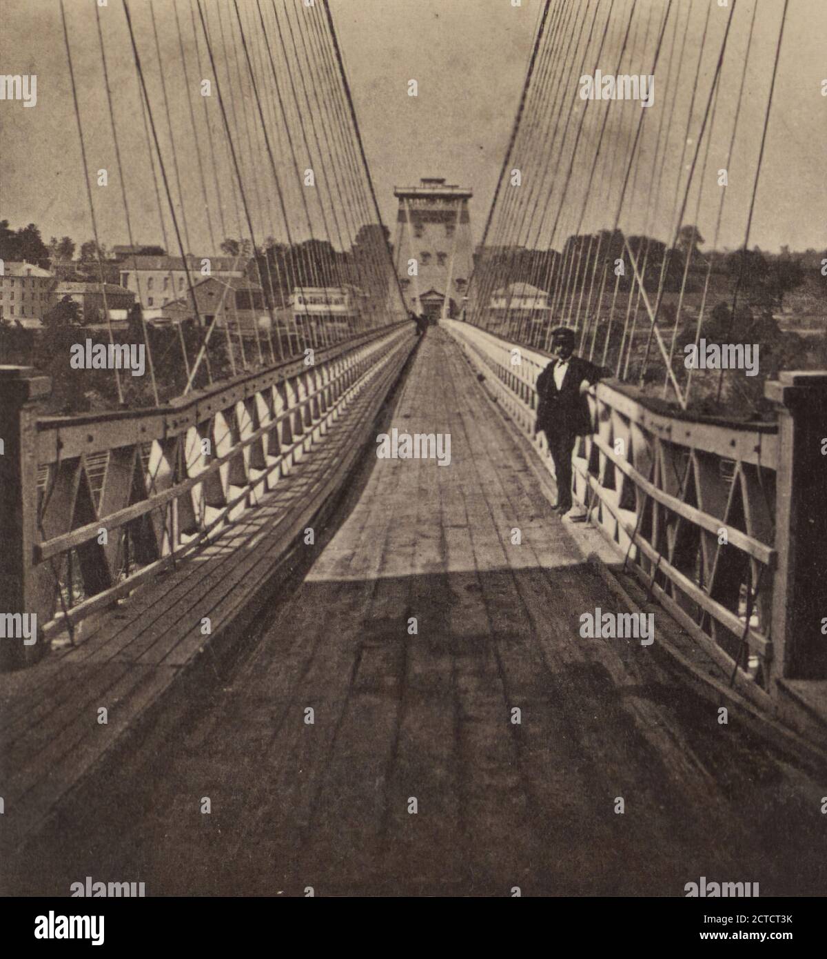 Suspension bridge niagara falls hi-res stock photography and images - Alamy