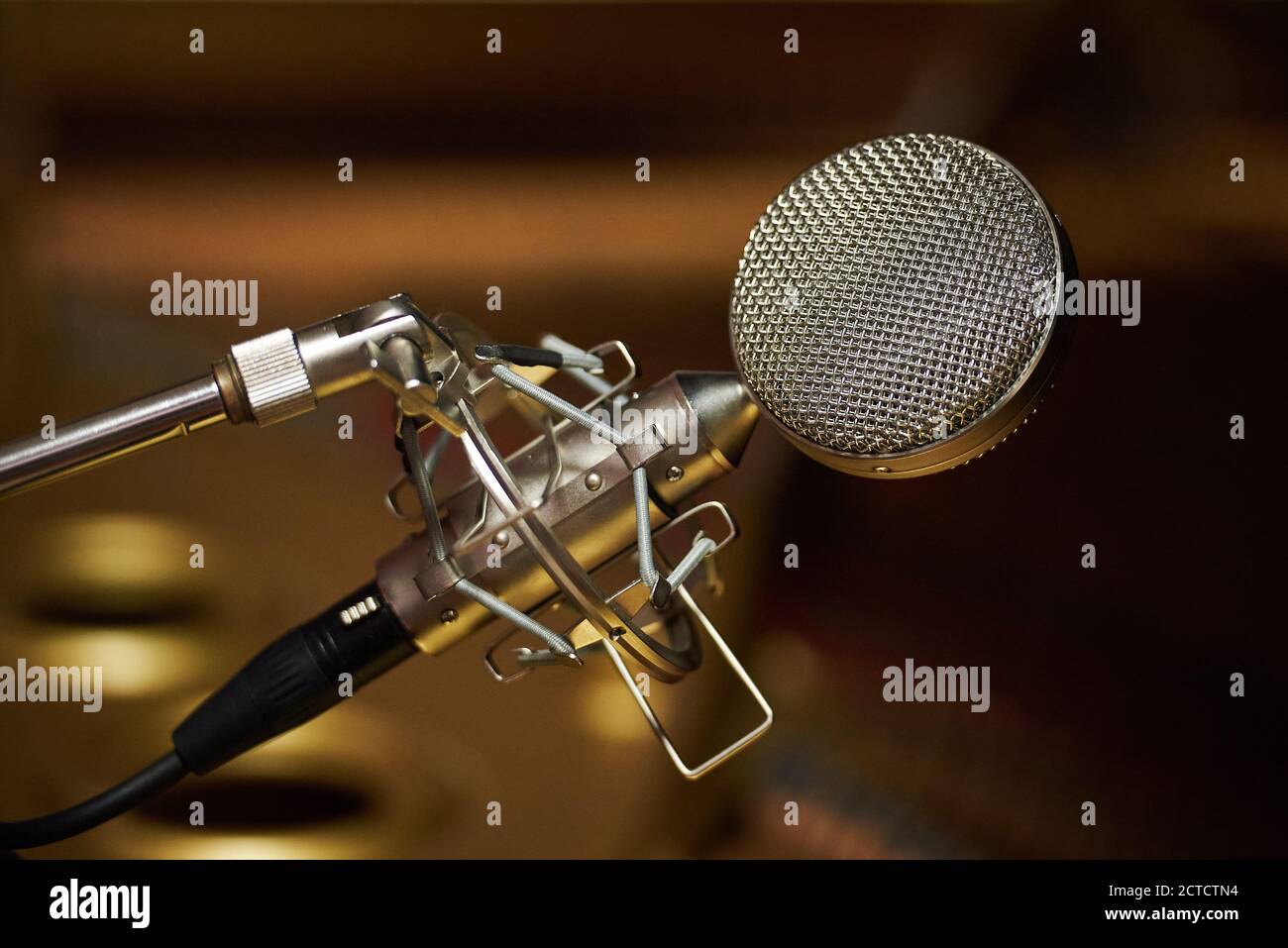 Image of michrophone Stock Photo - Alamy