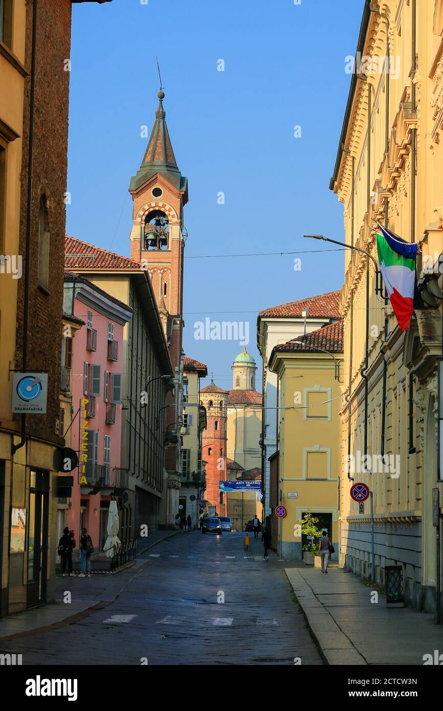 Asti street hi-res stock photography and images - Alamy