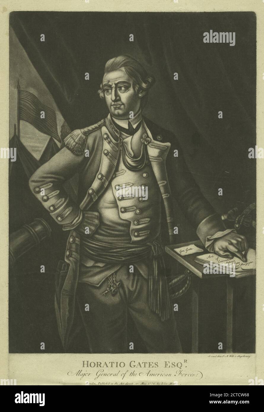 Horatio Gates Esqr. Major General of the American forces, still image ...