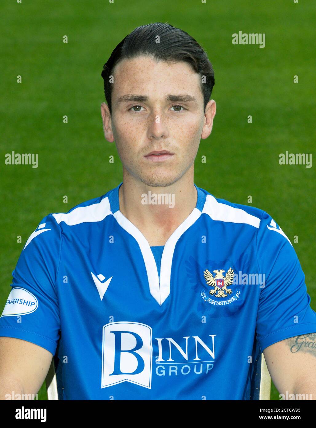 St Johnstone's Danny McNamara Stock Photo - Alamy