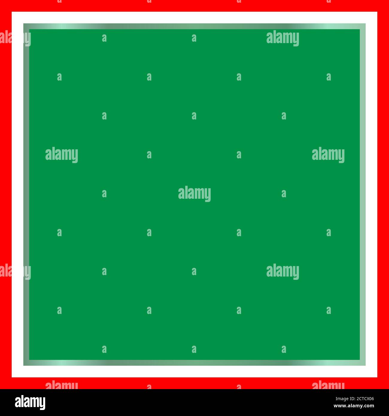 Italian flag frame with green background with space for your text Stock ...