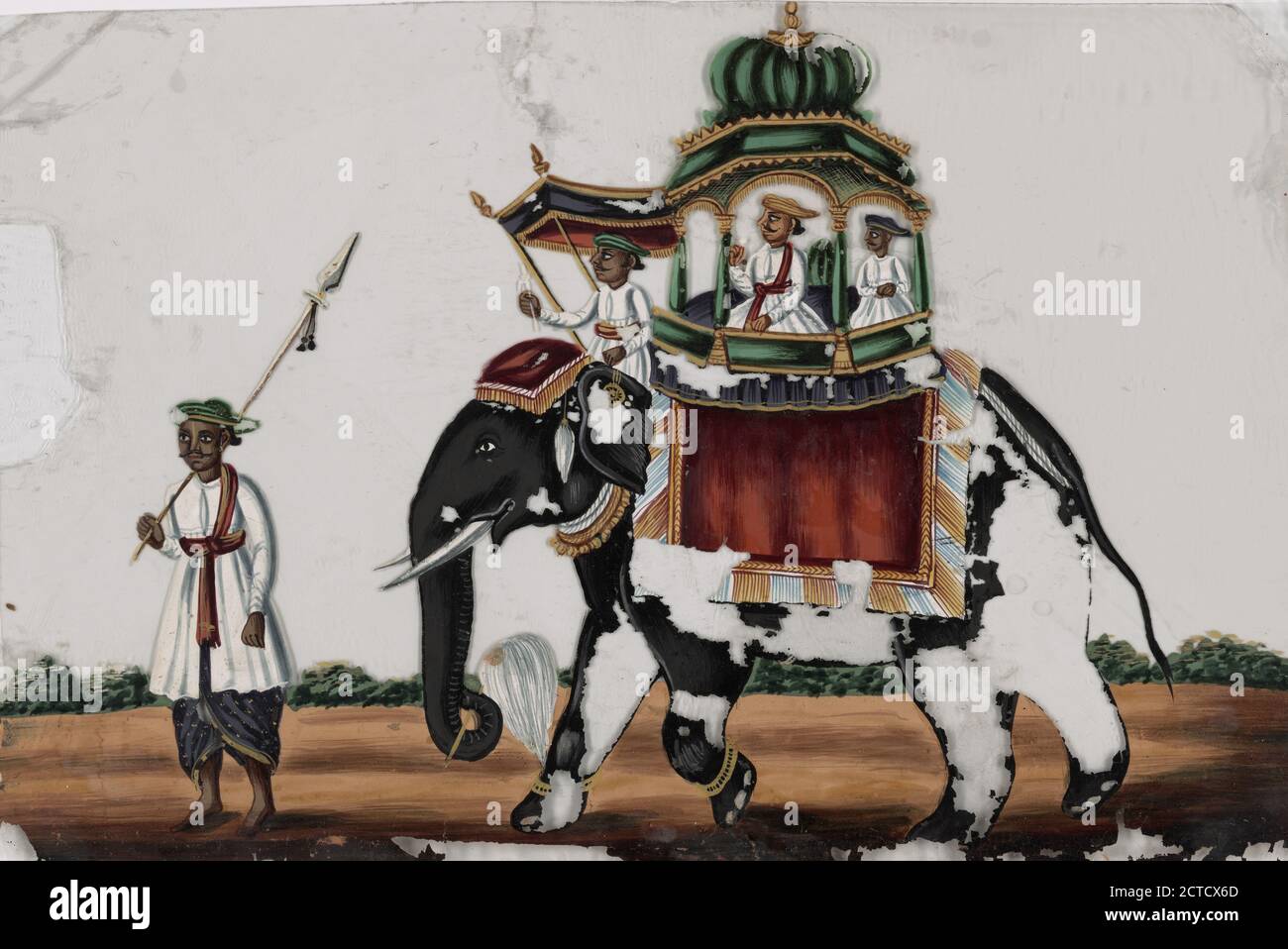 Elephant and howdah hi-res stock photography and images - Alamy