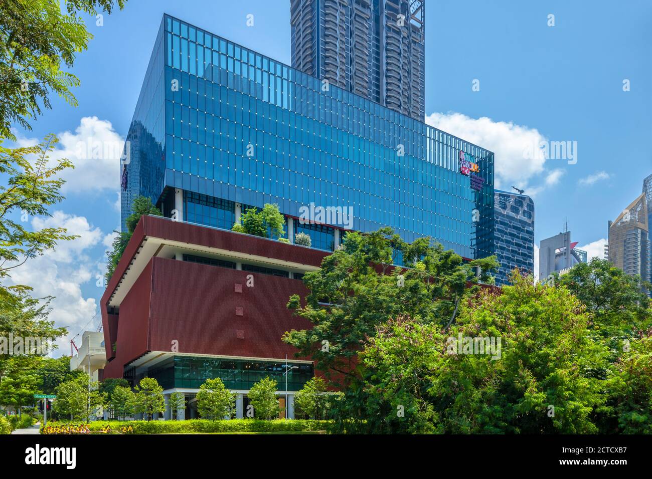 Singapore Chinese Cultural Centre, completed in 2017 Stock Photo - Alamy