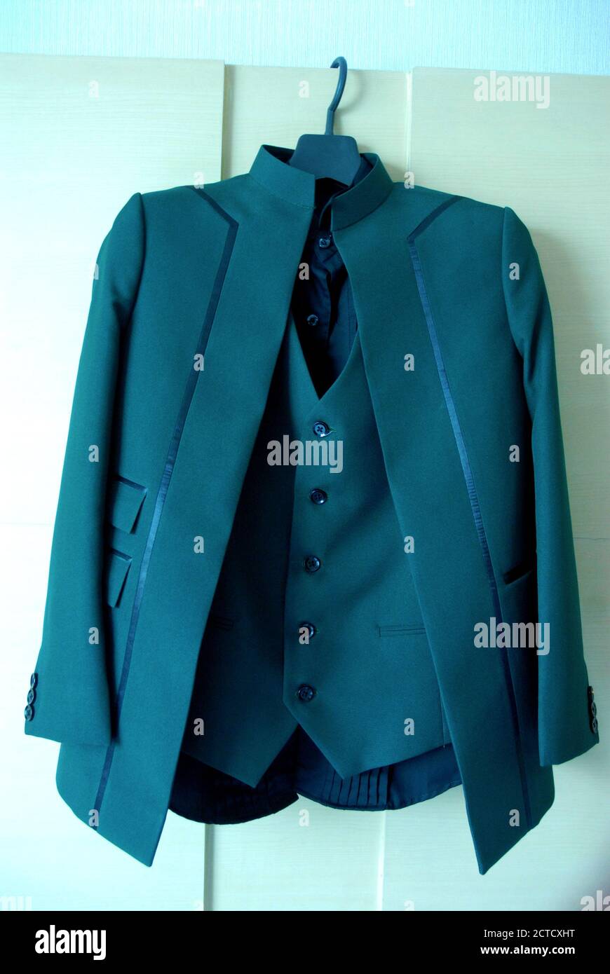 custom expensive tailored tuxedo,suit outdoors Stock Photo - Alamy