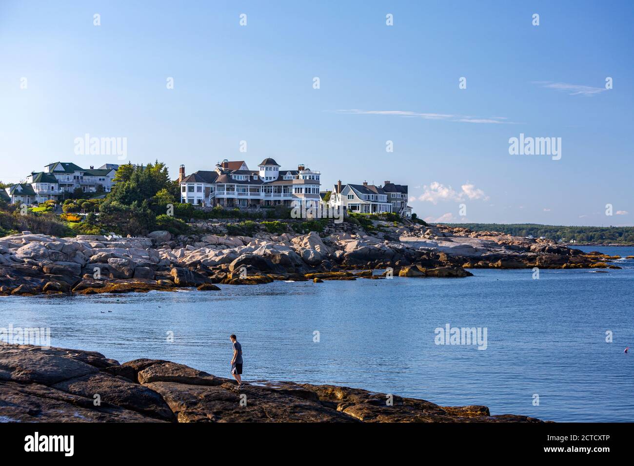 Cape neddick light hi-res stock photography and images - Alamy