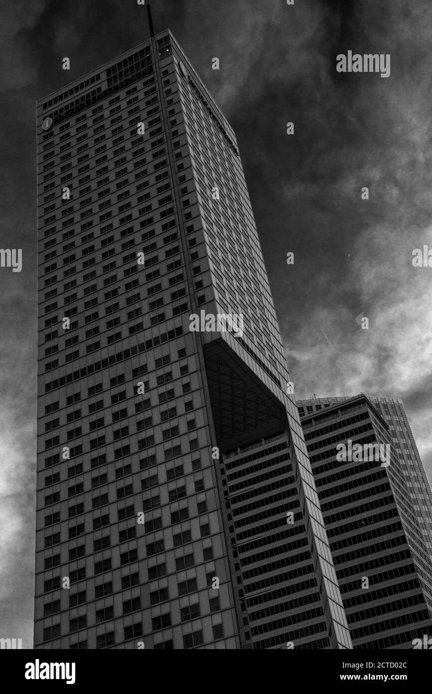 Exterior view of the Intercontinental Building, Warsaw, Poland, built ...