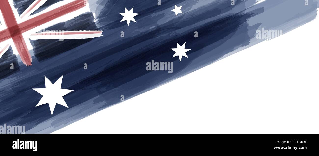 Australian flag australia day Stock Vector Images - Alamy