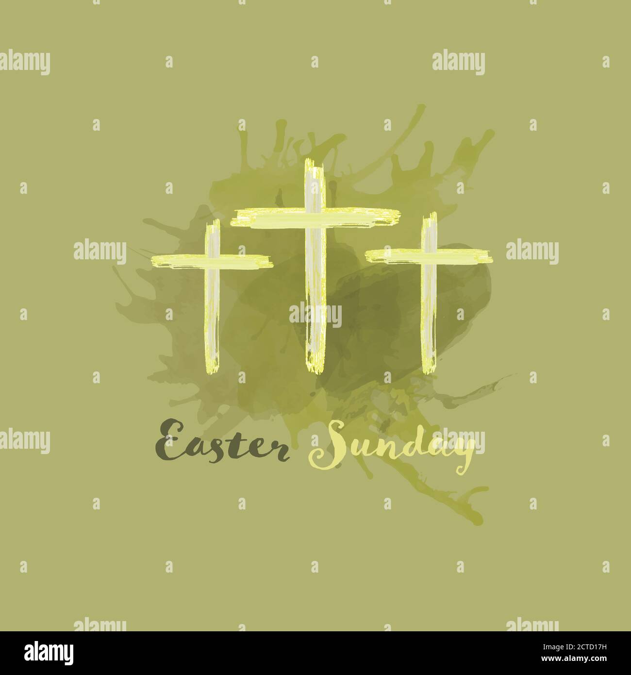 Golgotha tomb Stock Vector Images - Alamy