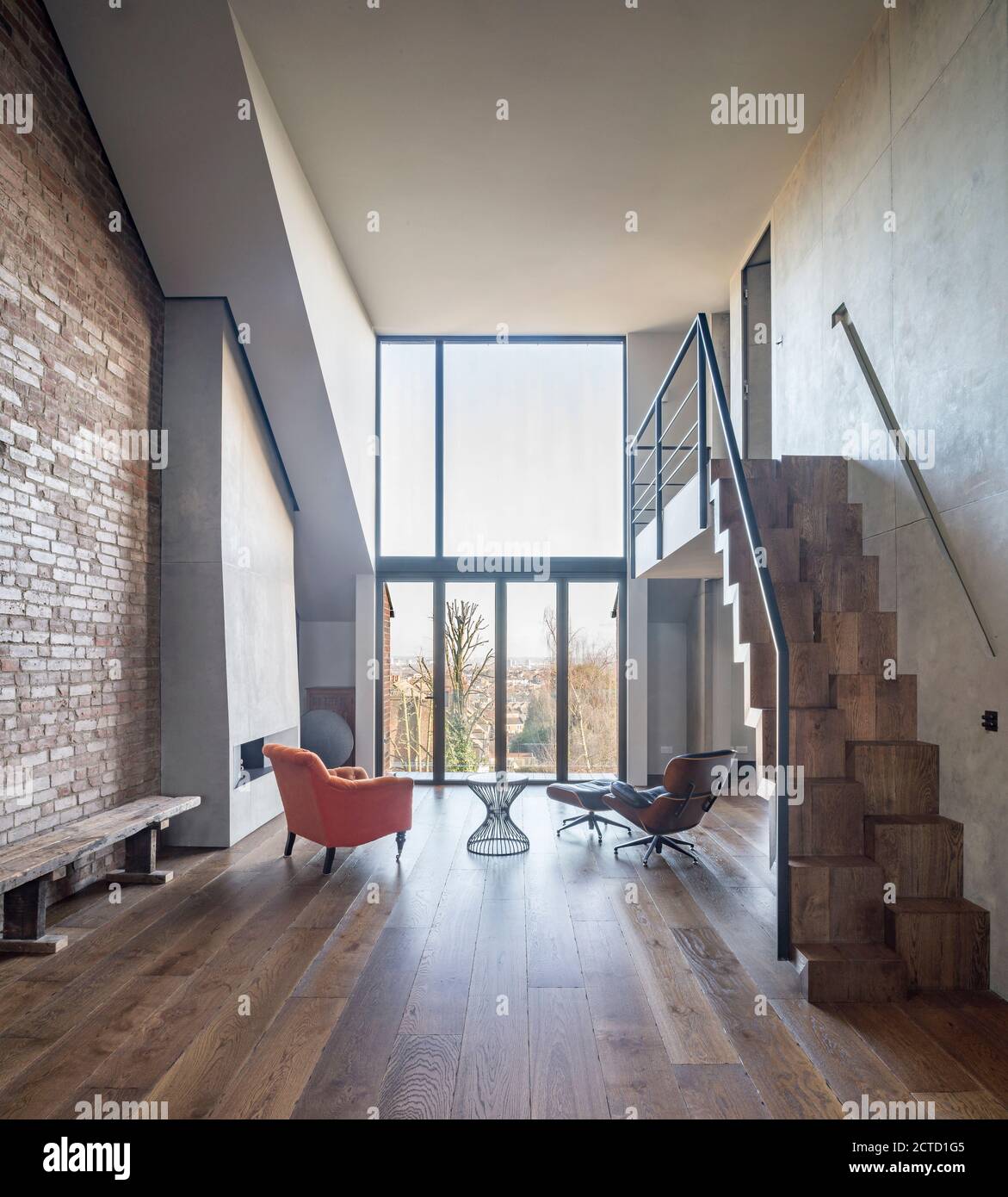 Top Floor An Attic Extension High Resolution Stock Photography and ...