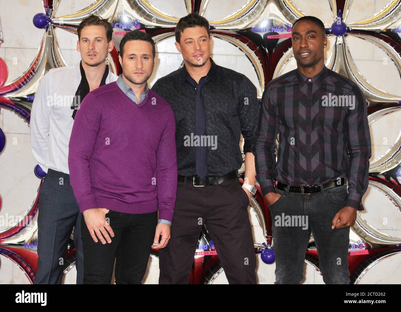 Blue. Well Child Awards, Inter-Continental Hotel, Park Lane, London. UK ...