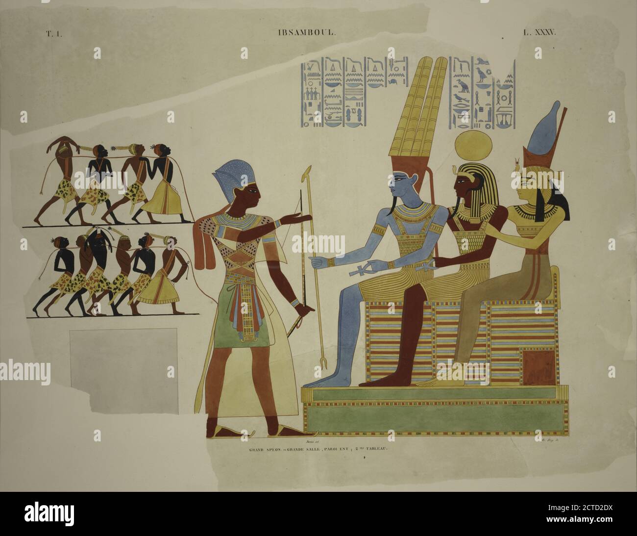 Ibsamboul abu simbel grand speos hi-res stock photography and images ...