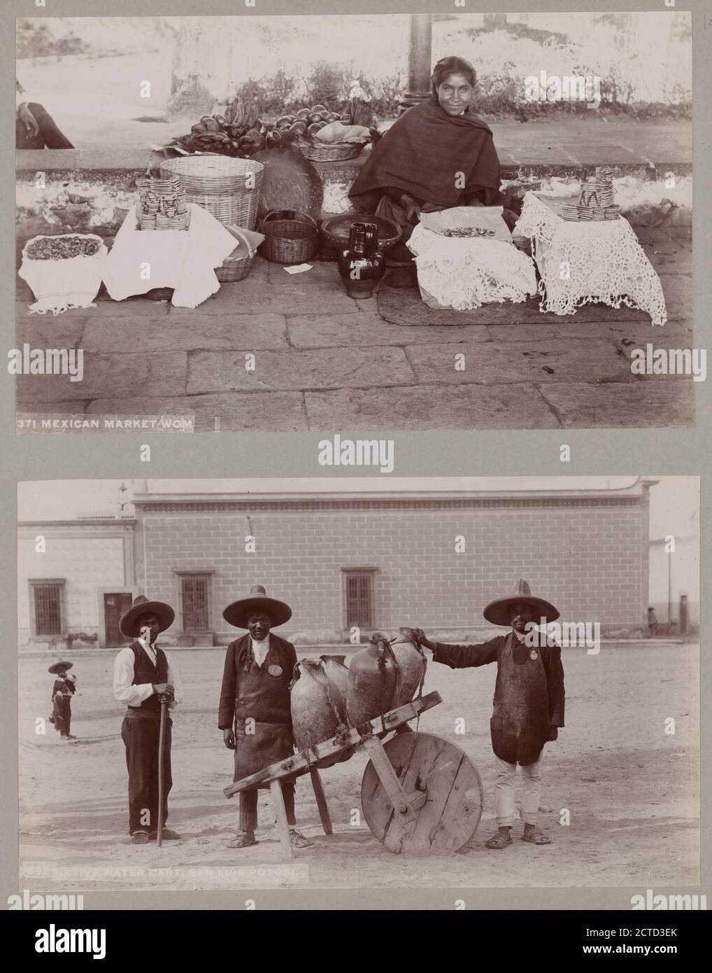 Mexican market woman, still image, Photographs, 1898, Mayo & Weed Stock ...
