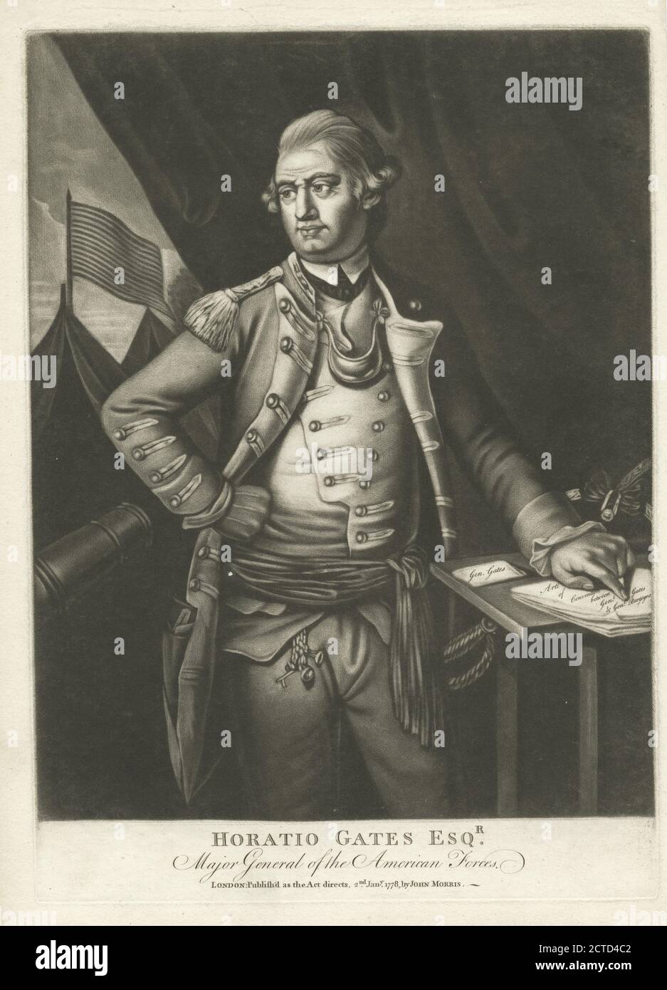 Major general horatio gates hi-res stock photography and images - Alamy