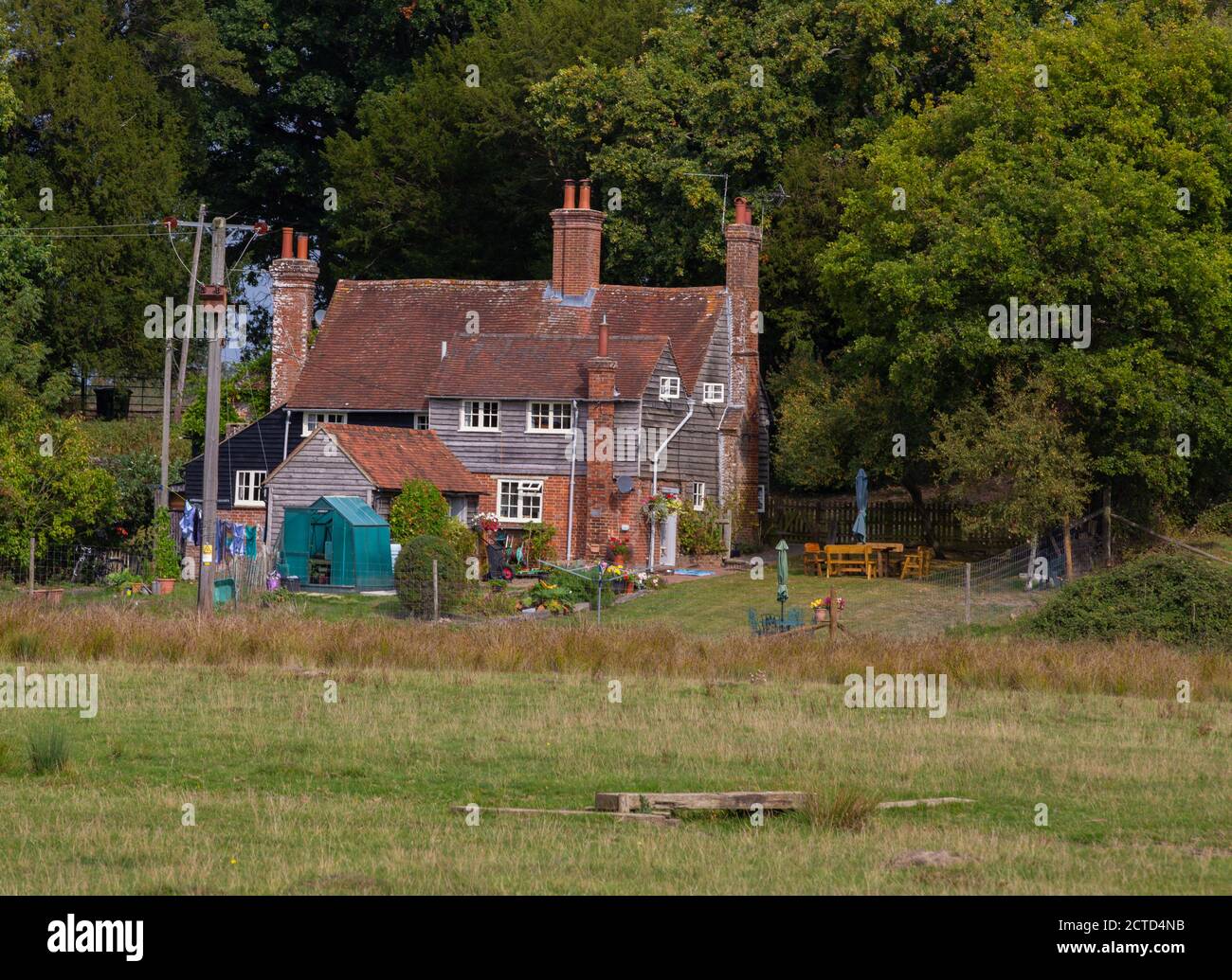 Knepp Estate - rewilding project, Live- in dwellings on the estate ...