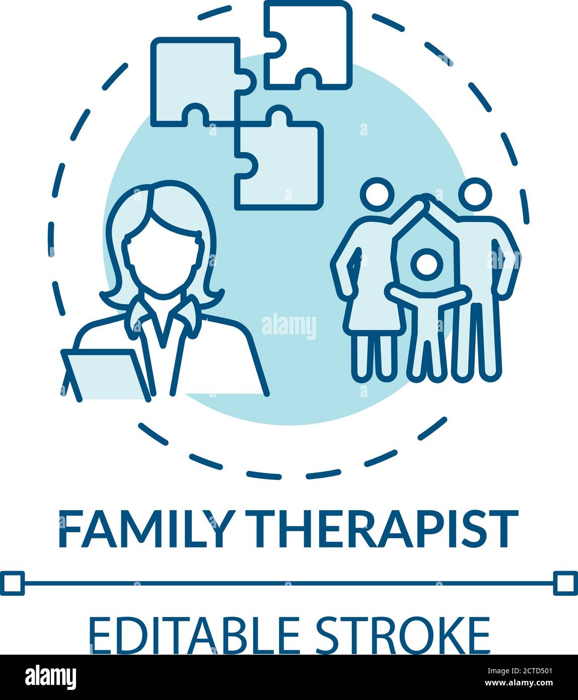 Family trauma Stock Vector Images - Alamy