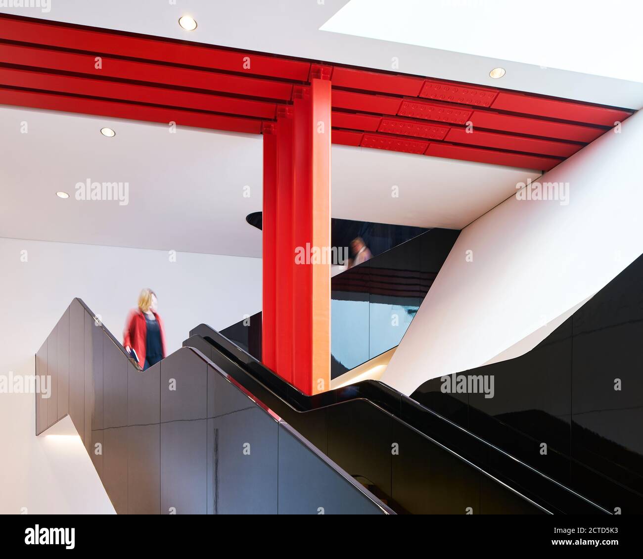 Interior view, staircase to gallery. Exhibition Road Quarter at the ...