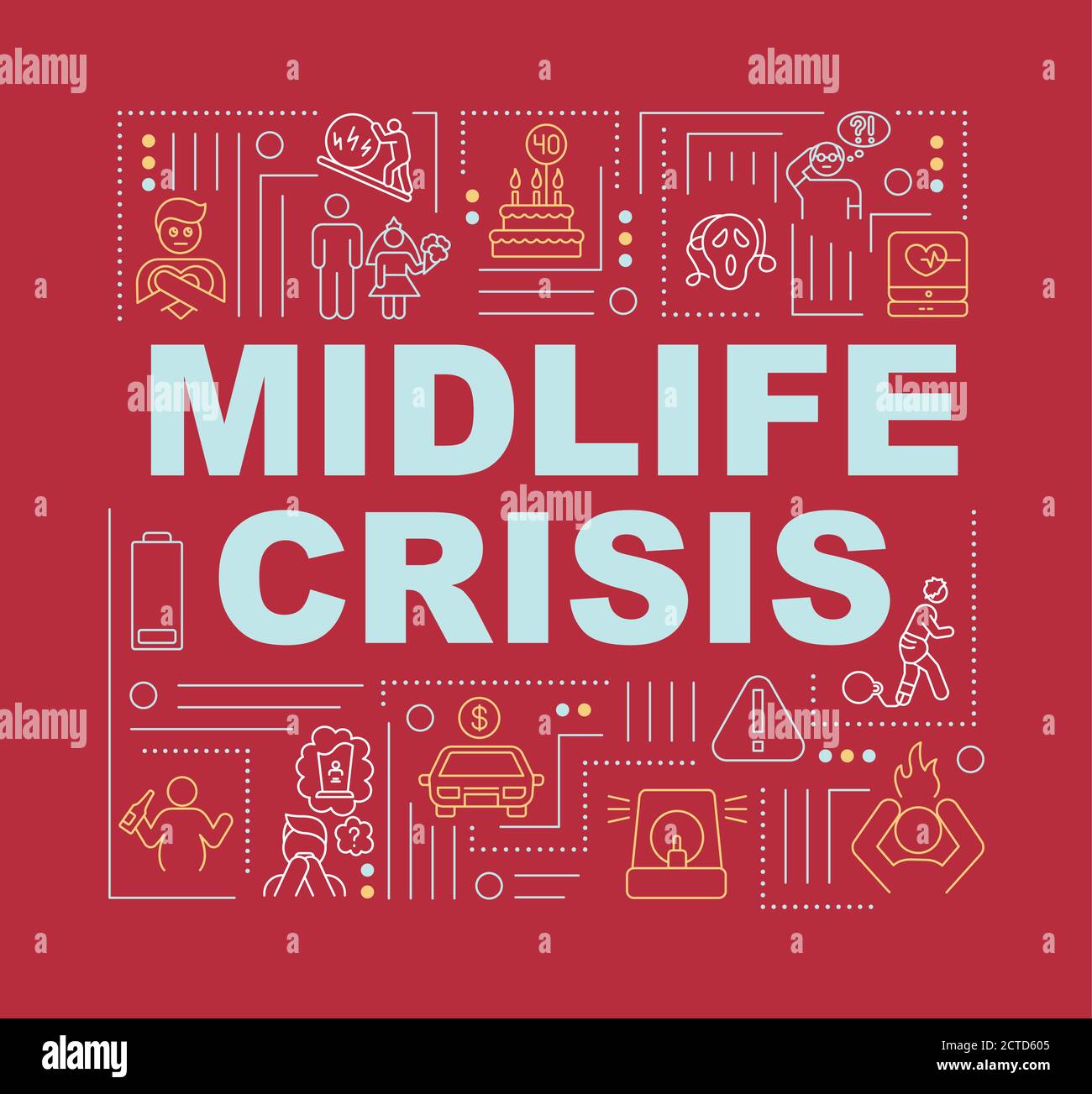 Midlife Stock Vector Images - Alamy