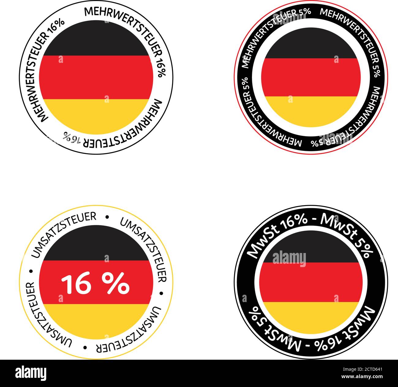 Value added tax receipt Stock Vector Images - Alamy