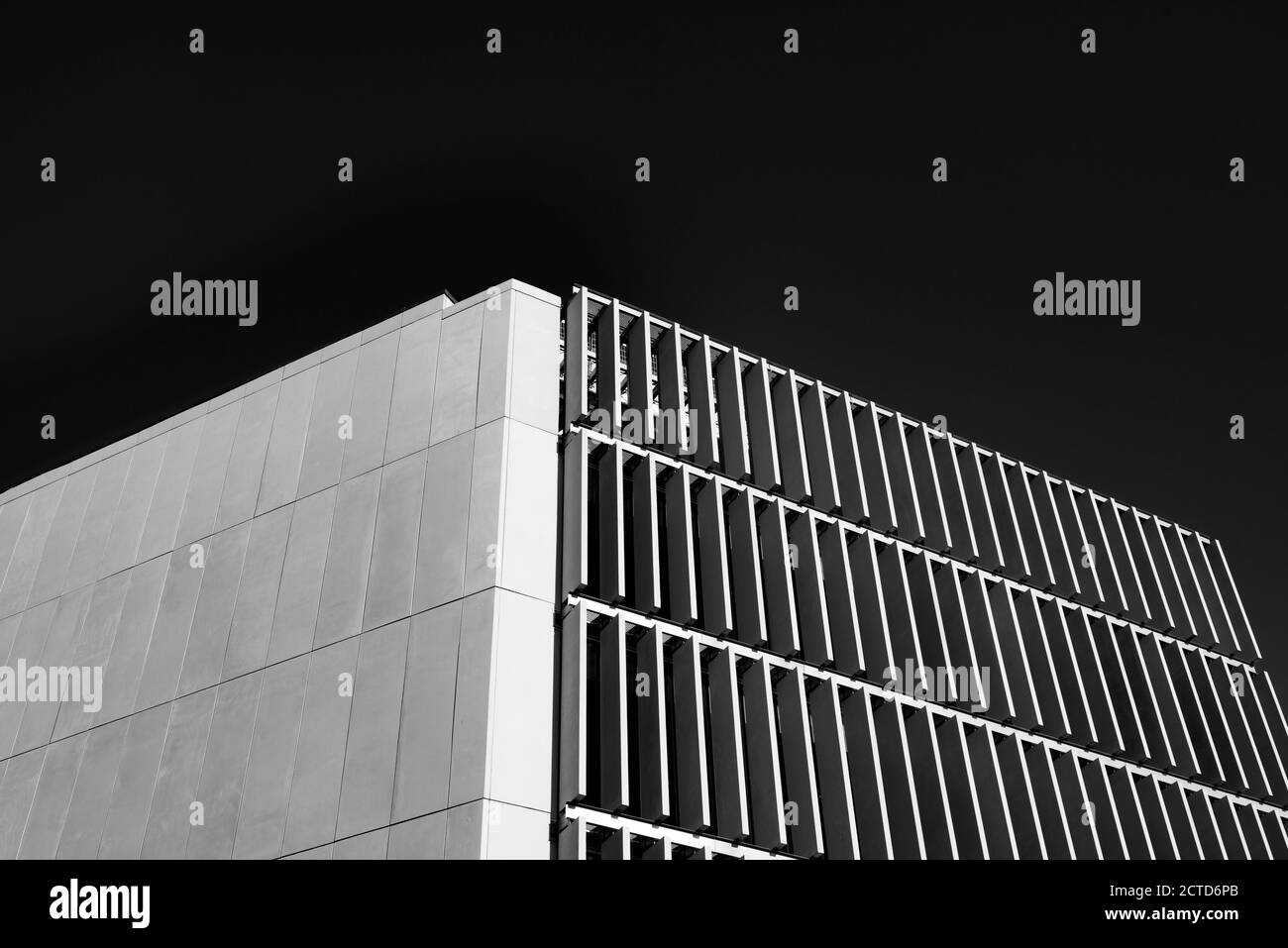 Building built for Polish government in 2018 in Warsaw, Poland Stock ...