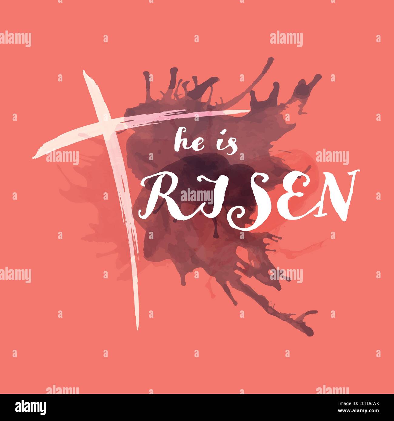 Empty tomb of christ Stock Vector Images - Alamy