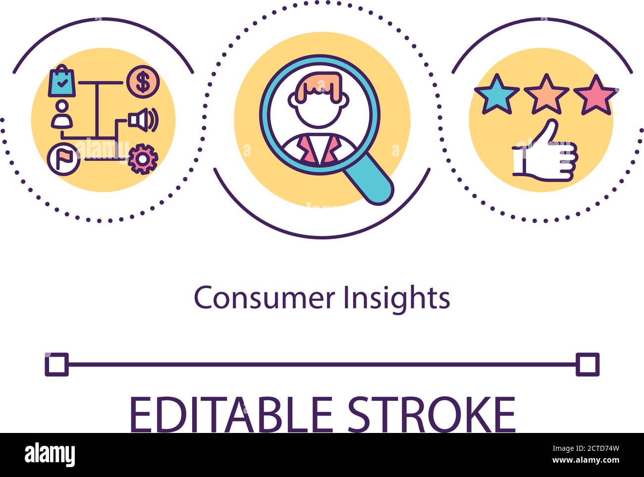 Consumer insights concept icon Stock Vector Image & Art - Alamy Consumer insights concept icon Stock Vector Image & Art - Alamy