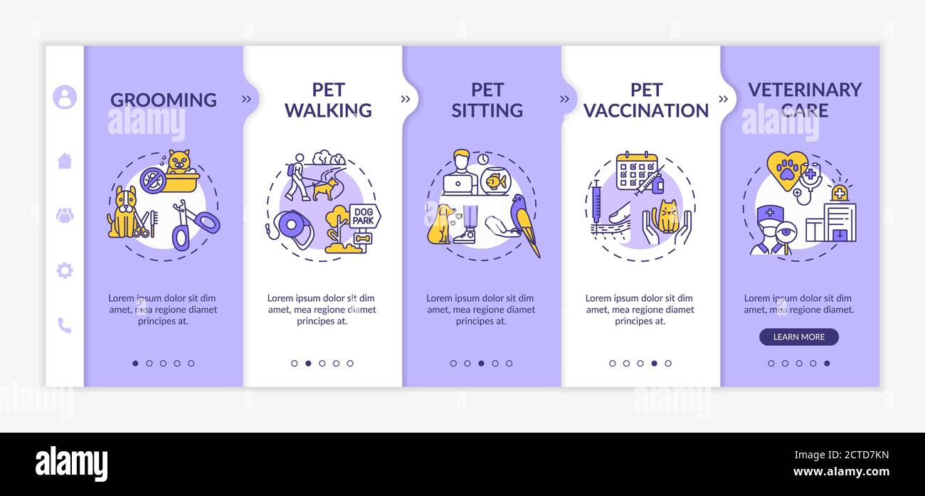 Pet care veterinarian services Cut Out Stock Images & Pictures - Alamy