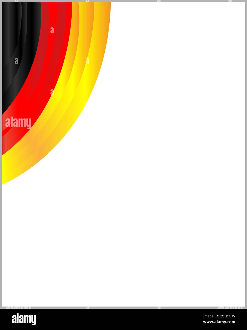 Deutschland flag hi-res stock photography and images - Alamy