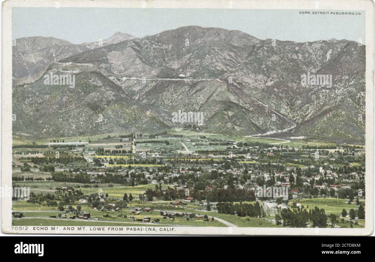 Mt lowe hi-res stock photography and images - Alamy