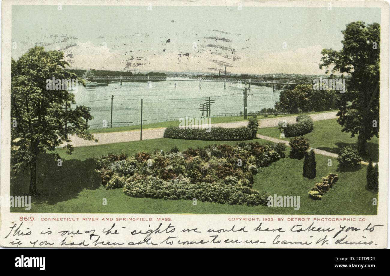 Springfield and Connecticut River, Springfield, Mass., still image ...