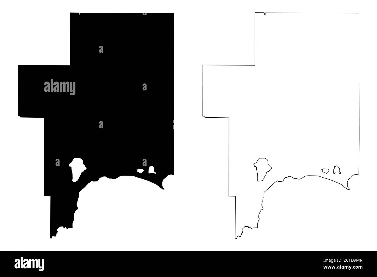 Map of schoolcraft hi-res stock photography and images - Alamy