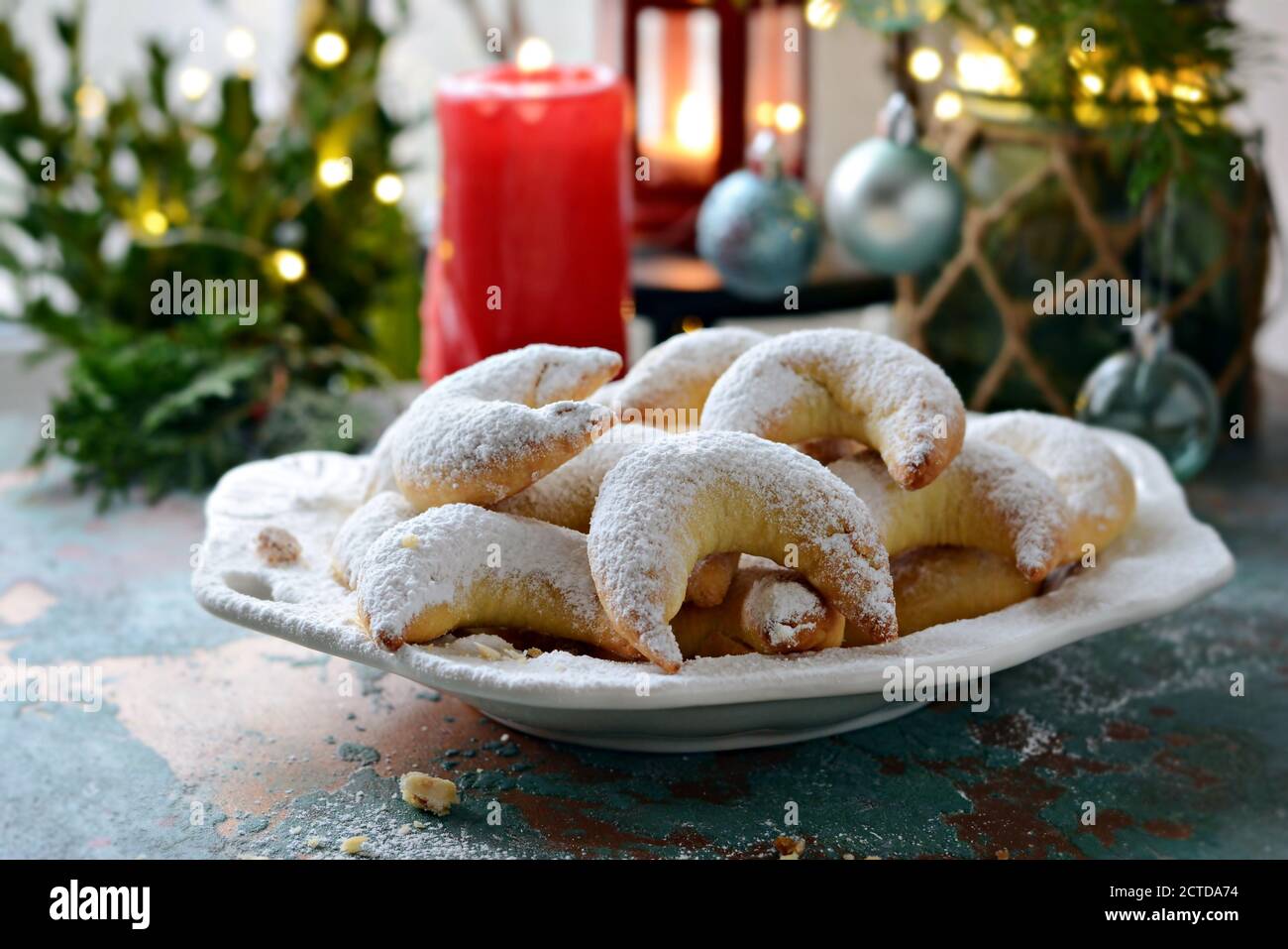 Crescent shaped biscuits hi-res stock photography and images - Alamy