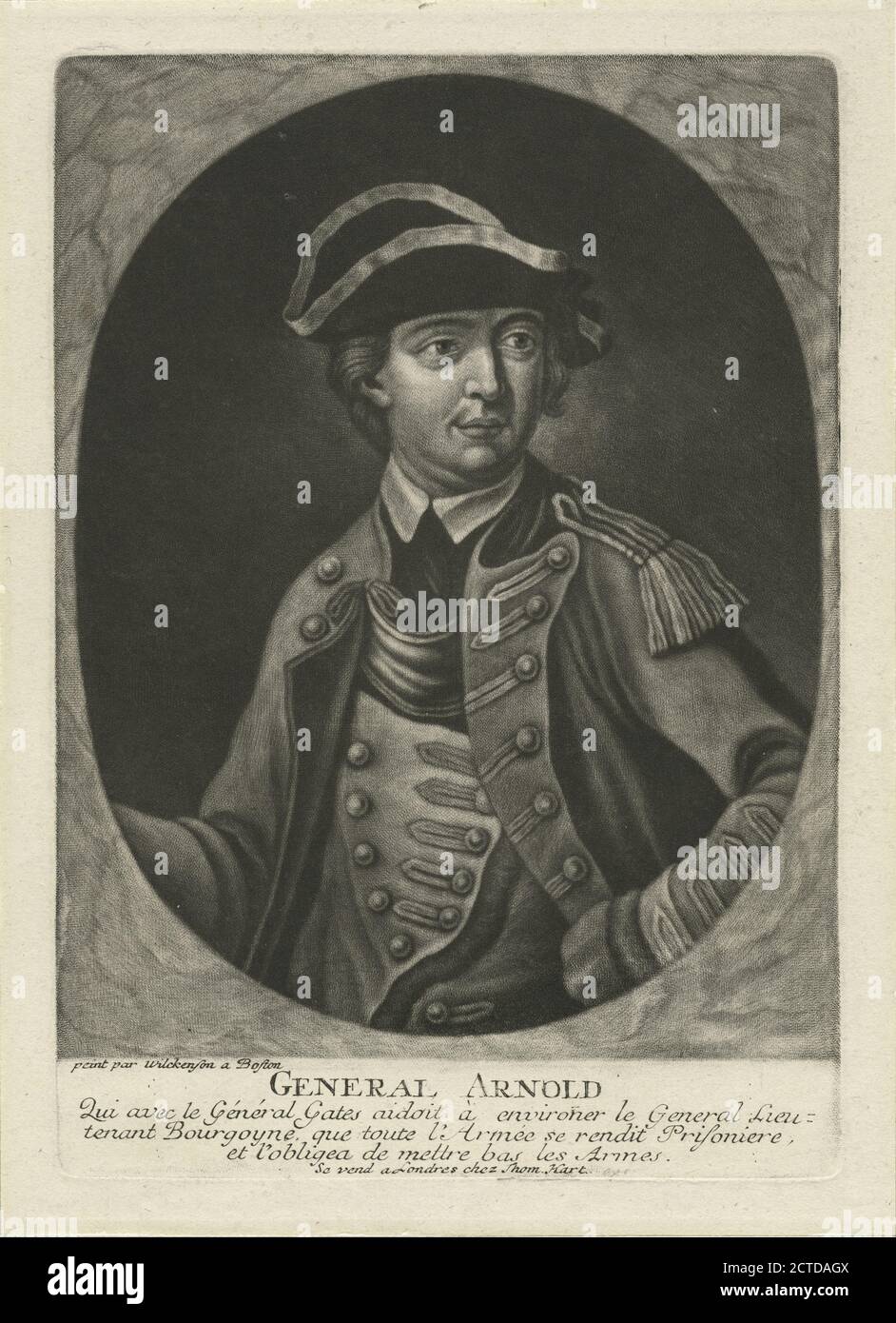 General Arnold., still image, Prints, 1777 - 1890 Stock Photo - Alamy