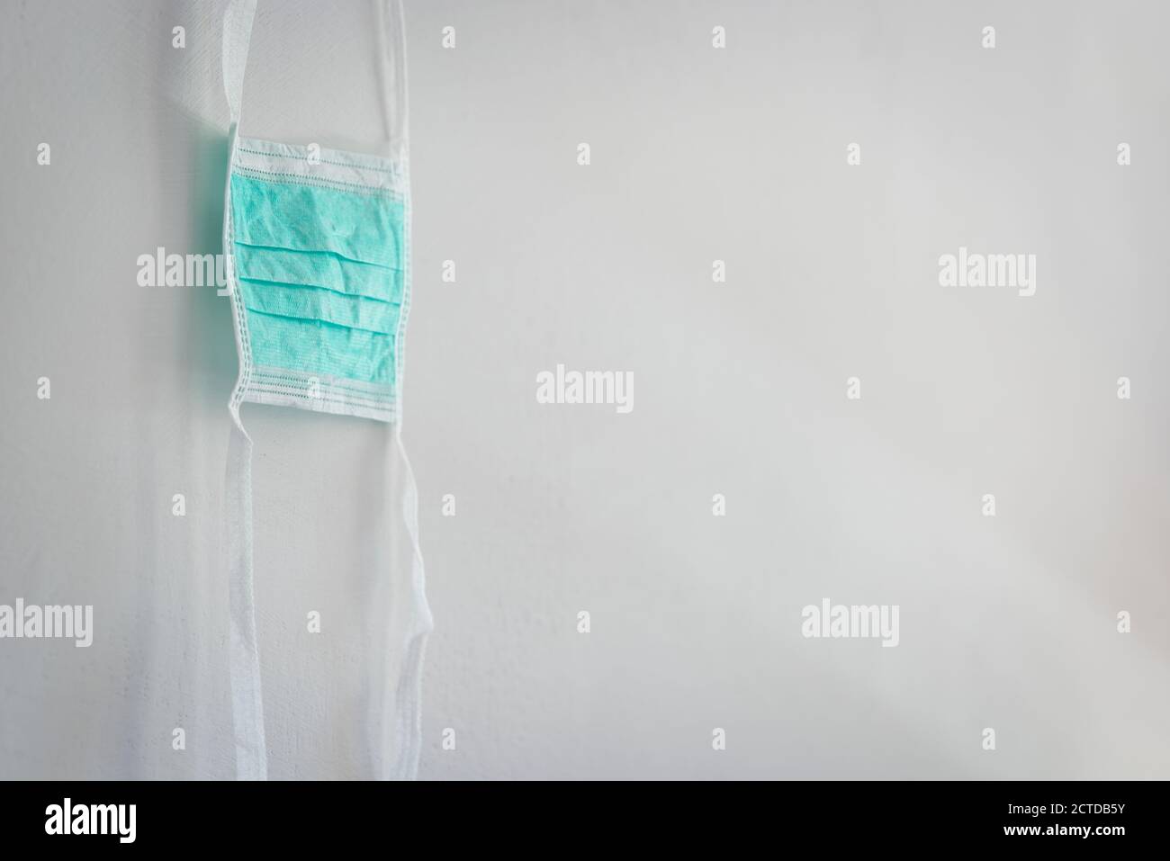 Surgical medical face mask as individual protection device Stock Photo ...