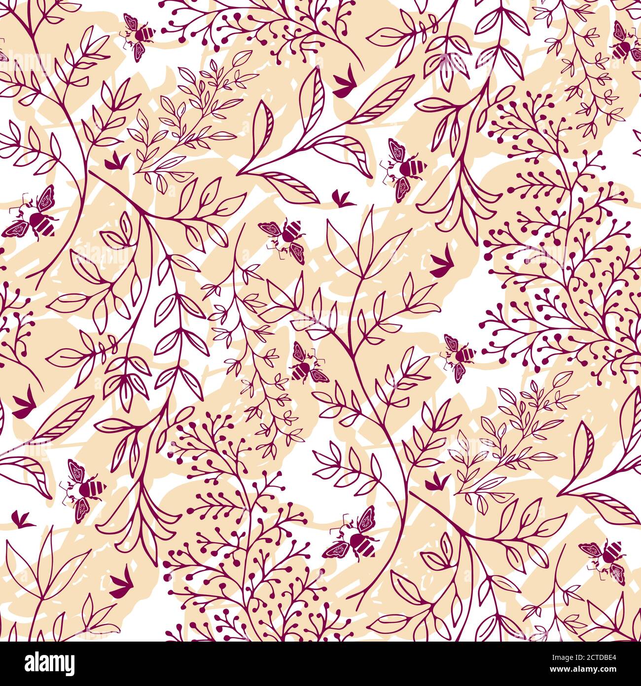 Insects scattered Stock Vector Images - Alamy