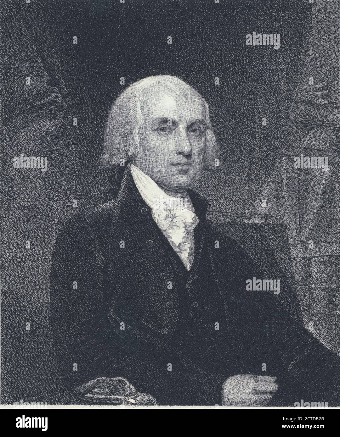 James Madison., still image, Prints, 1880, Stuart, Gilbert (1755-1828 ...