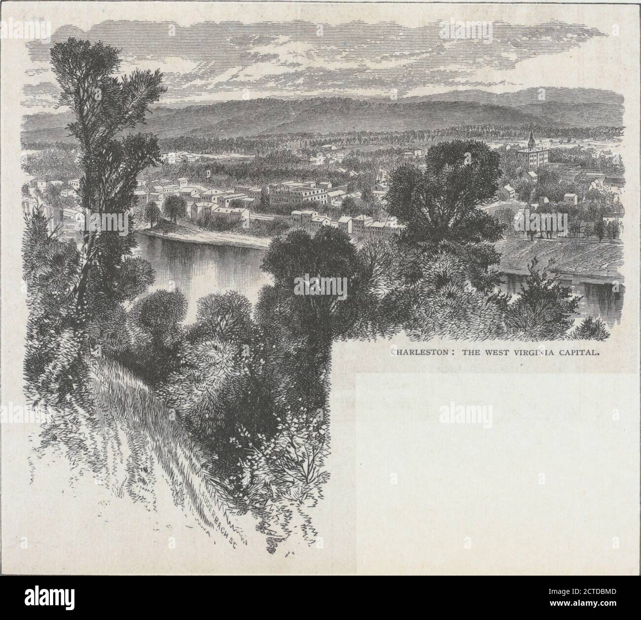 Charleston: the West Virginia capital., still image, 1880 Stock Photo ...