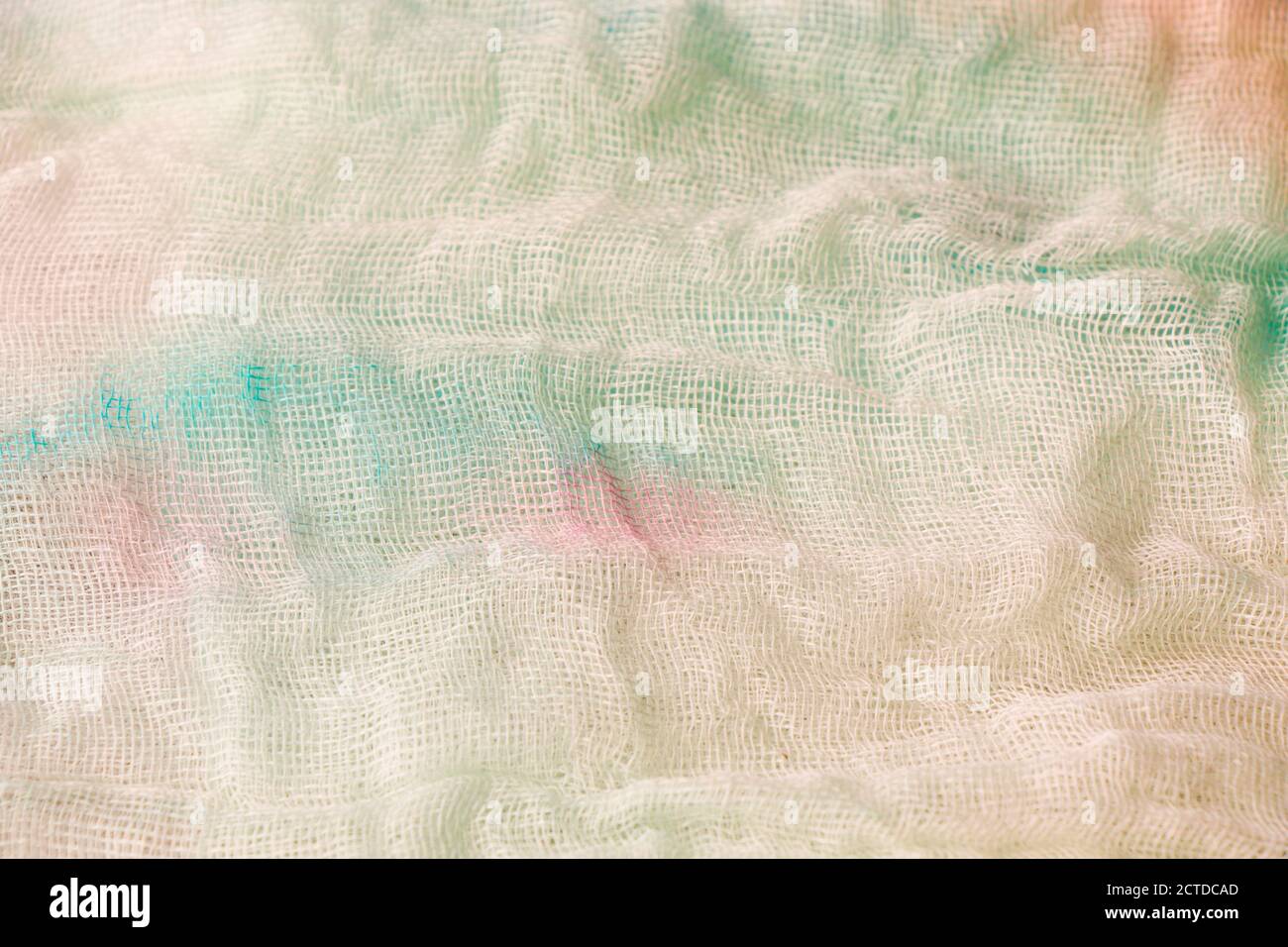 Watercolor cotton clothe background, colored bandage backdrop Stock ...