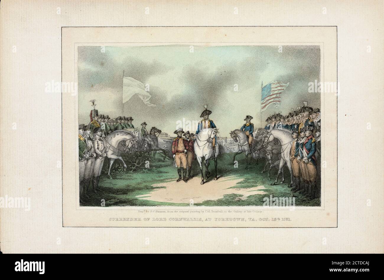The surrender of lord cornwallis hi-res stock photography and images ...