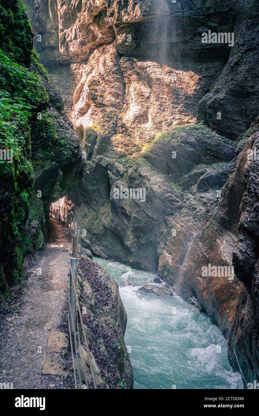 Hiking Tour through the Partnach Gorge and the Partnach Alm near ...