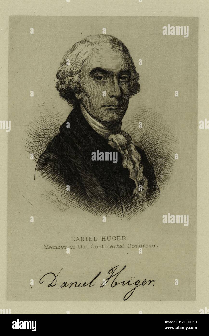 Daniel Huger, member of the Continental Congress., still image, Prints ...