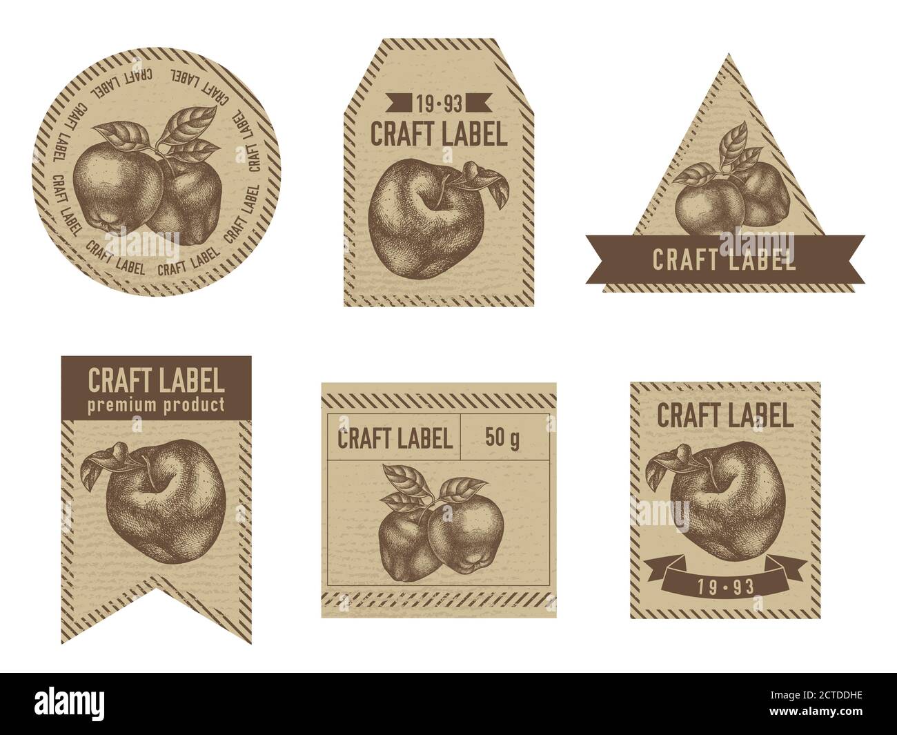 Paper packaging and labels for fruit Cut Out Stock Images & Pictures ...