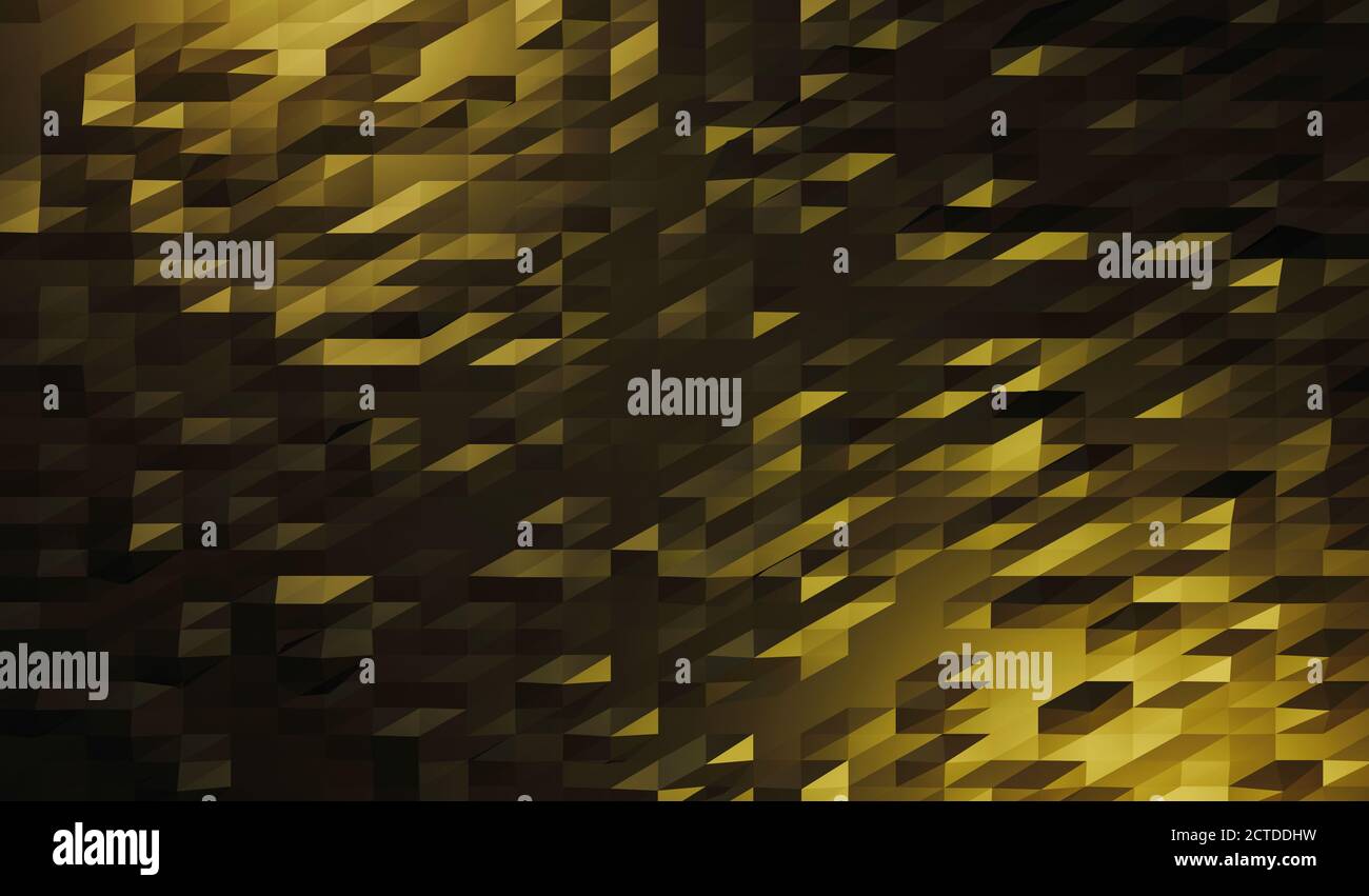 Golden background texture polygons triangles beams shine bulge plate ...