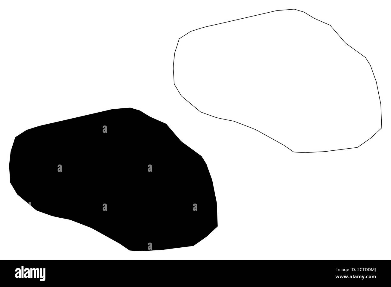 Nampula City (Republic of Mozambique, Nampula Province) map vector ...