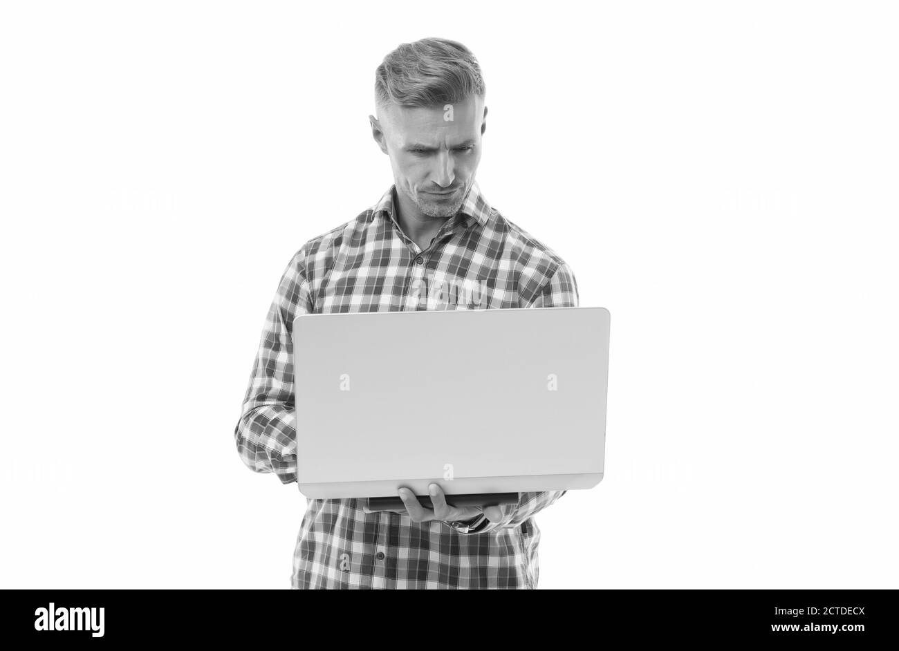 Computer programmer Black and White Stock Photos & Images - Alamy