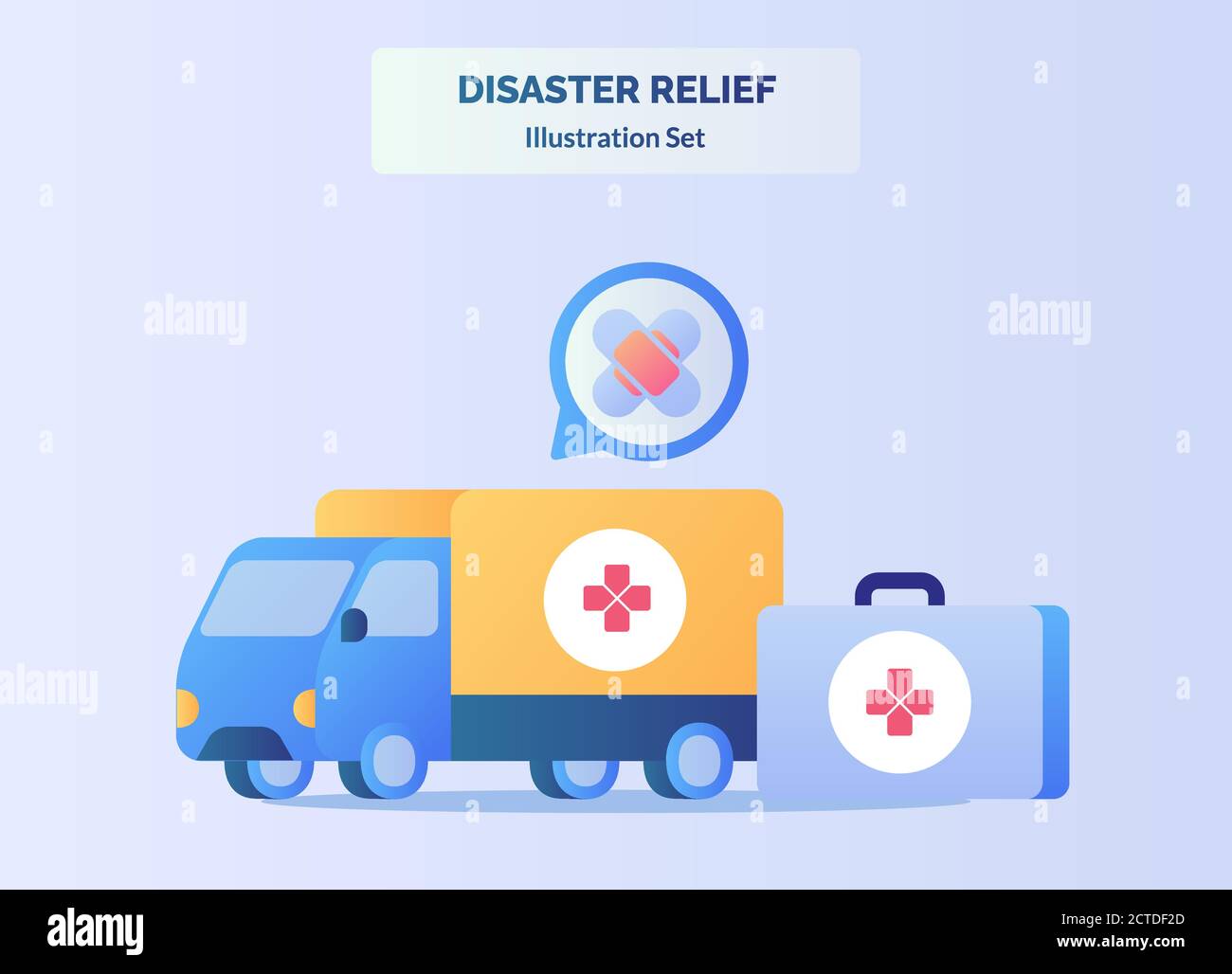 Car survival kit Stock Vector Images - Alamy