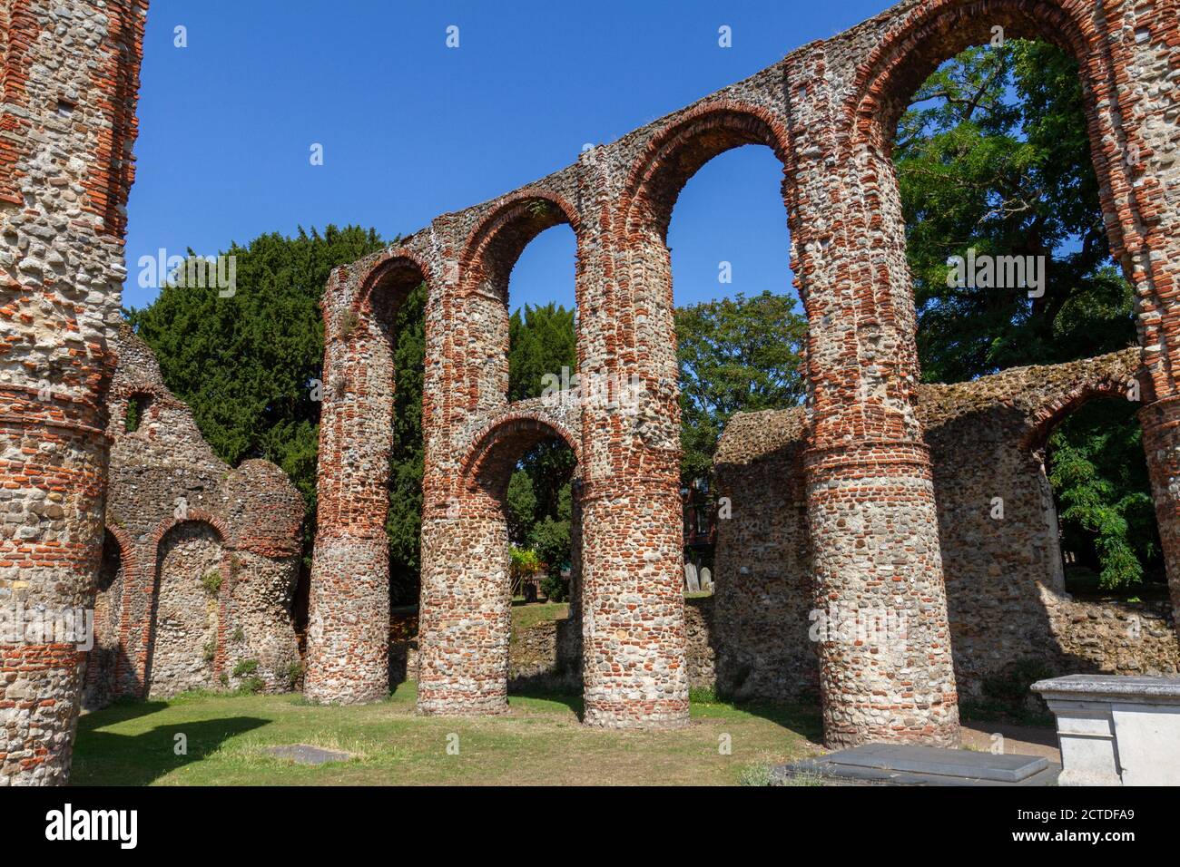 St Botolph's Priory in Colchester, Essex, UK Stock Photo - Alamy